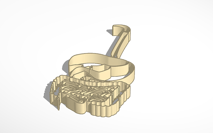 3D design Sistema Digestivo - Tinkercad