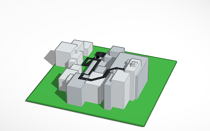 3D design Into The Cliffs... | Tinkercad