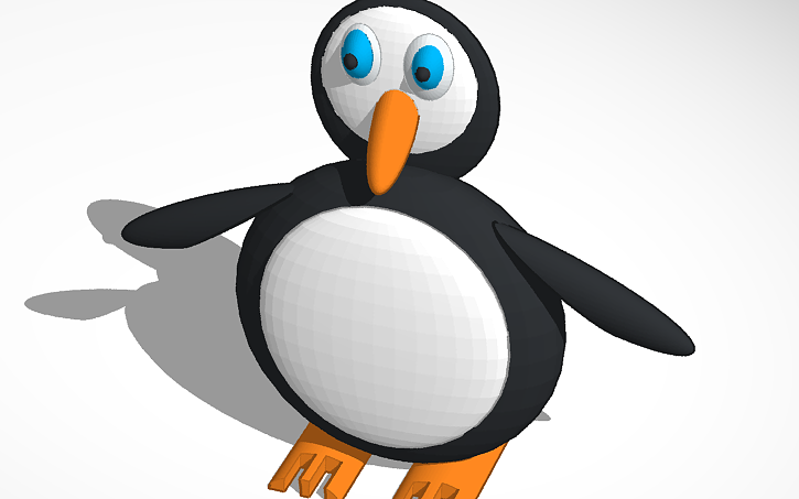 3D design PENGUEN-PENGUIN - Tinkercad