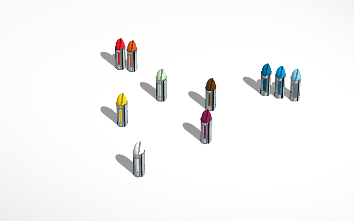 3D design Dust Bullets | Tinkercad