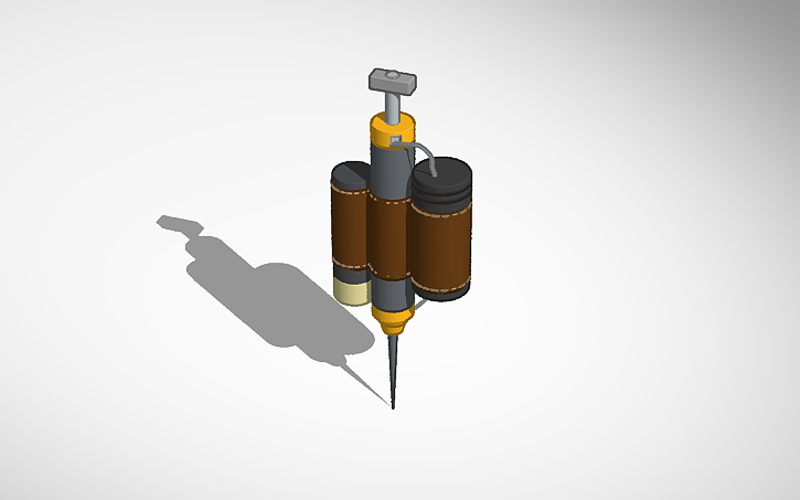 3D design Fallout Psychotats - Tinkercad