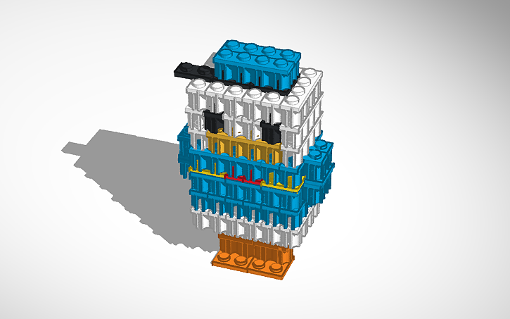 3d Design Donald Duck Tinkercad