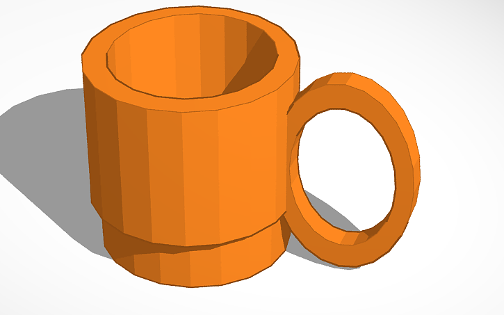 3D design coffee mug | Tinkercad