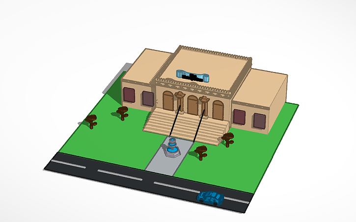 3D design Metropolitan Museum - Tinkercad