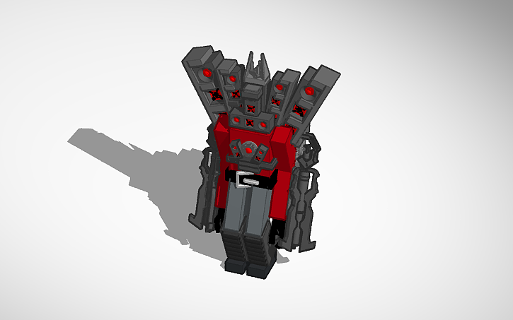 3D design Upgraded titan speakerman | Tinkercad