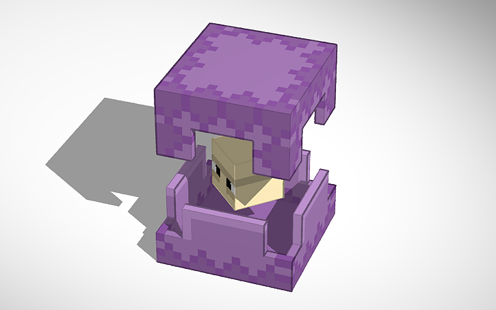 3D design Shulker - Tinkercad