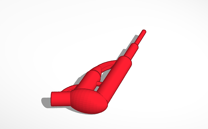3D design lego gun 1 - Tinkercad