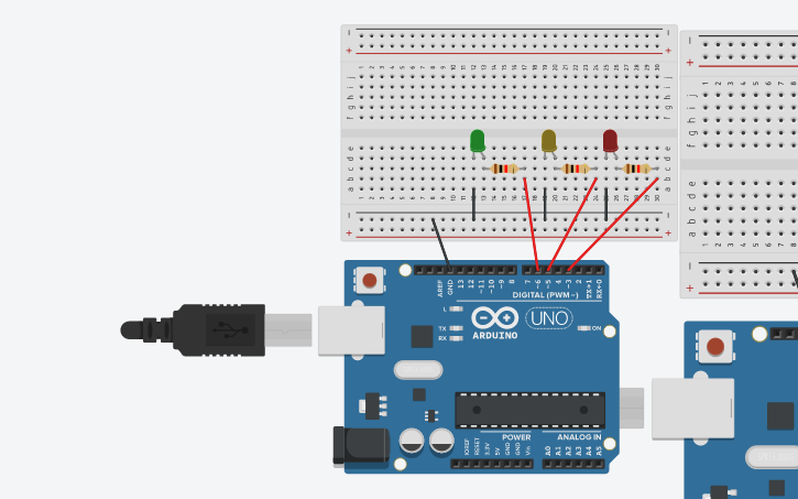 Circuit design codigo - Tinkercad