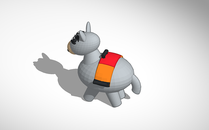 3D design Donkey - Tinkercad