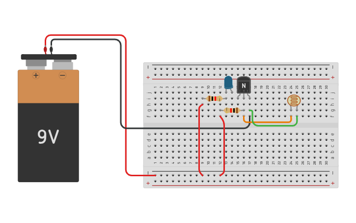 Circuit design Project 1 - Tinkercad