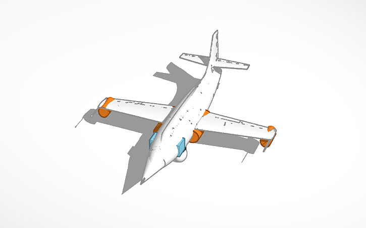 3D design Tremendous Airplane - Tinkercad