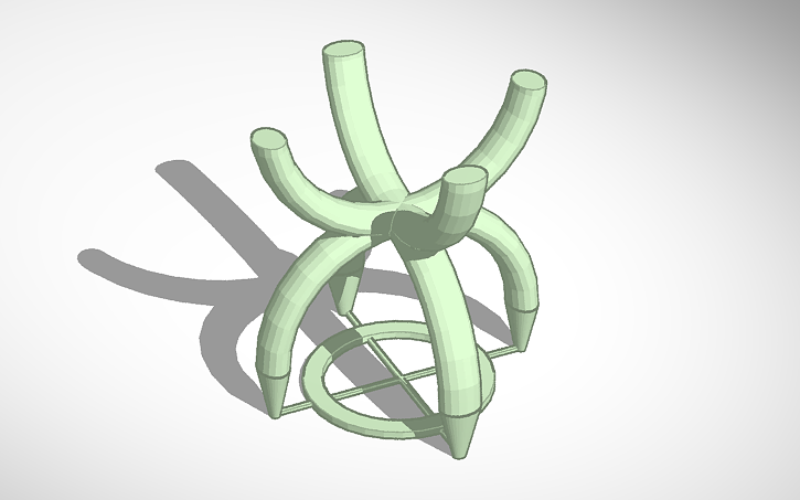 3D design hanging edge print design | Tinkercad