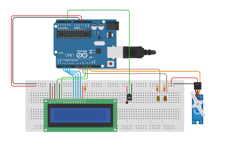 Circuit design Estrella_4thPeriodicalAssessment | Tinkercad