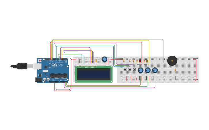 Circuit design DESAFIO - Tinkercad