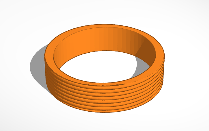 3D design rosca 2" - Tinkercad