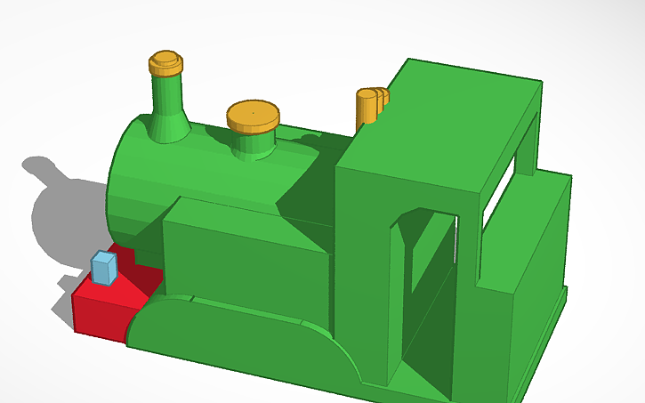 3D design TWR Ivor the engine - Tinkercad
