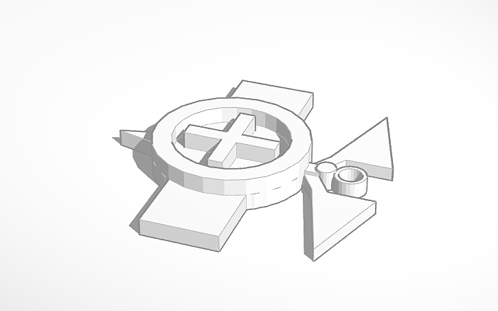 3D design r6s doc medal | Tinkercad