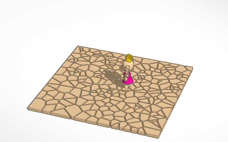 3D design Princess - Tinkercad
