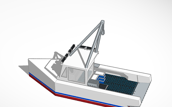 3D design Lobster Boat | Tinkercad