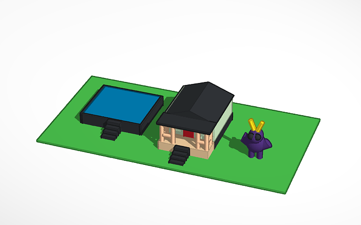 3D design Class Tech Project - House | Tinkercad