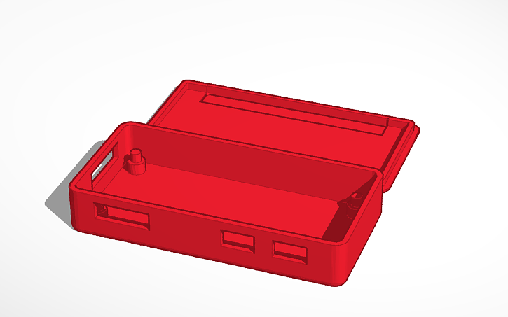 3D design Raspberry Pi Zero Case - Tinkercad