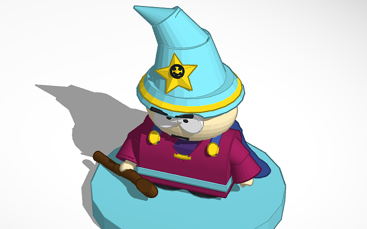 3D design grand wizard cartman south park - Tinkercad