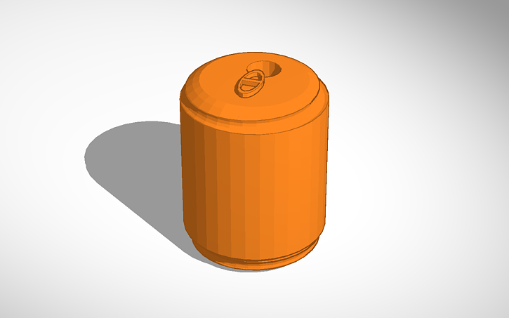 3D design can - Tinkercad