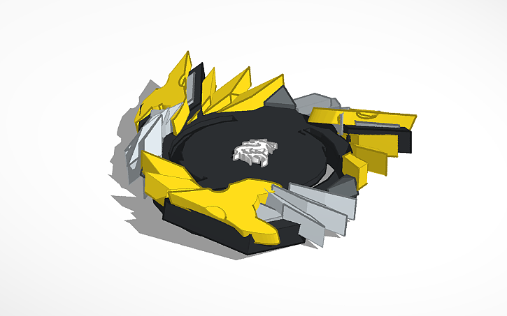 3D design Hurricane Drakon - Tinkercad