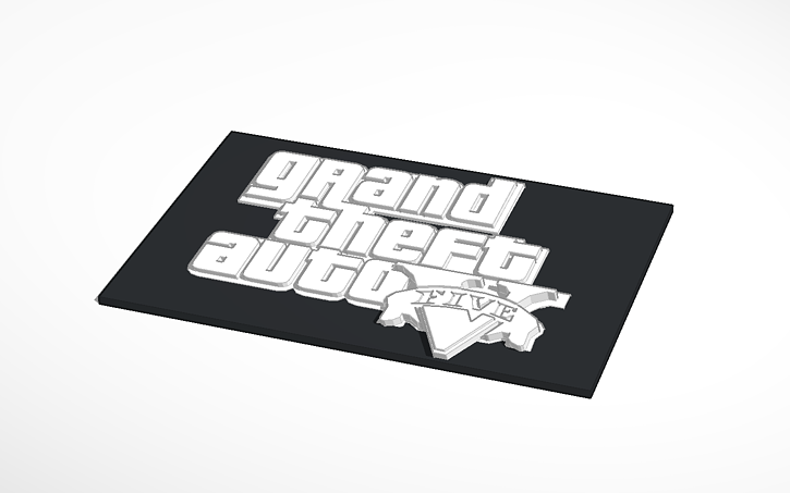 3D design gta 5 - Tinkercad