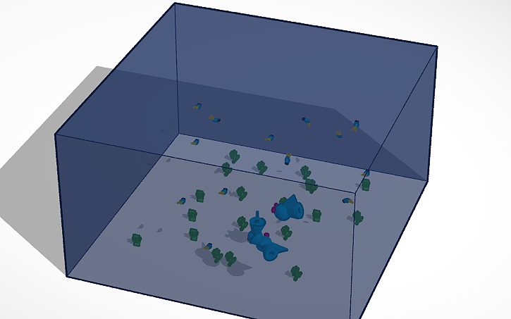 3D design sea - Tinkercad