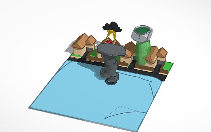 3D design weather - Tinkercad