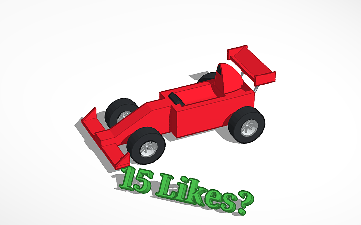 3D design Formula - Tinkercad
