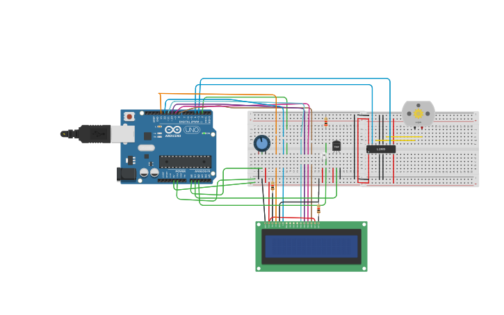 Circuit design Smart Irrigation Controller with rain,sunset,temperature ...