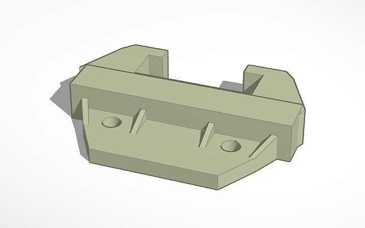 3D design Drawer Rail Guide - Tinkercad