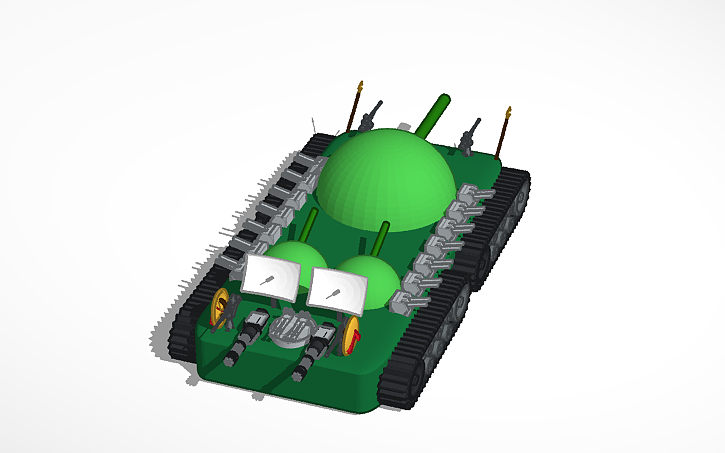 3D design tank2 | Tinkercad