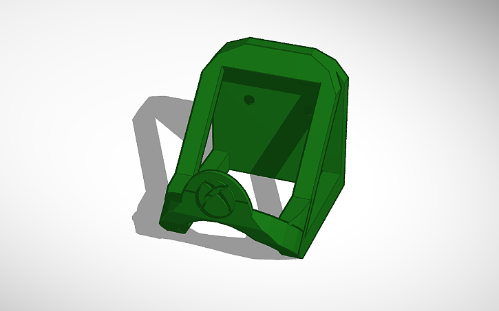3D design screw-in xbox controller stand - Tinkercad