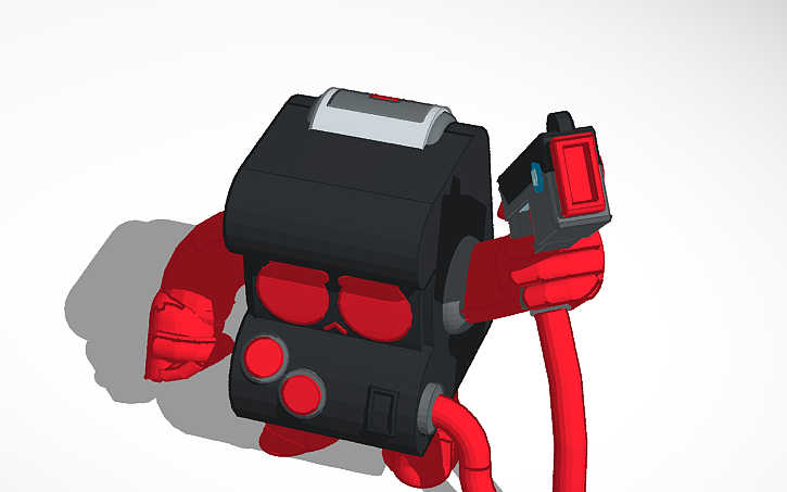 3D design 8 - Bit Dark Mode - Tinkercad