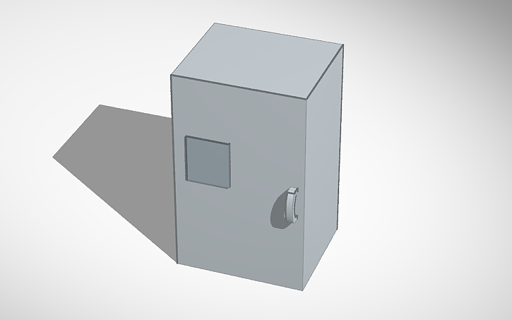 3D design Fridge - Tinkercad