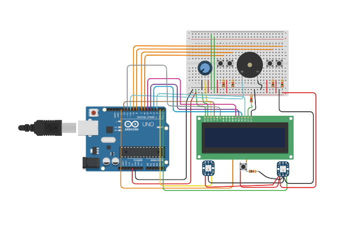 Circuit Design Final Project Arduino Uno Tinkercad