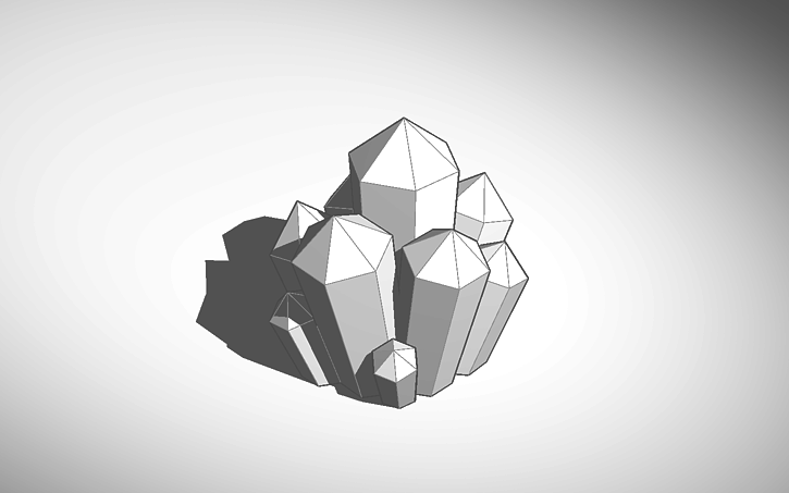 3D design Crystal - Tinkercad