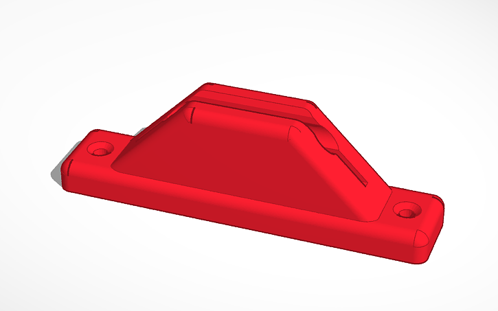 3D design Hymer door locker female - Tinkercad