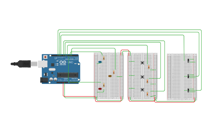 Circuit design Elevador | Tinkercad
