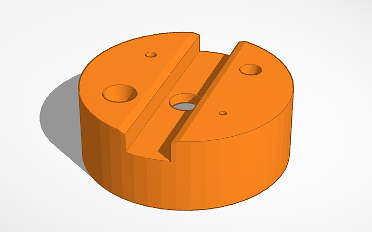 3D design Gun bench block - Tinkercad