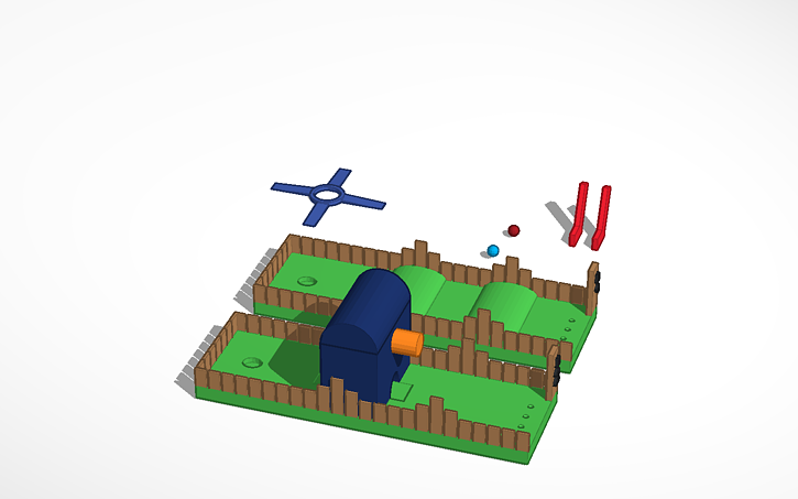 3D design Mini Golf 6000 | Tinkercad