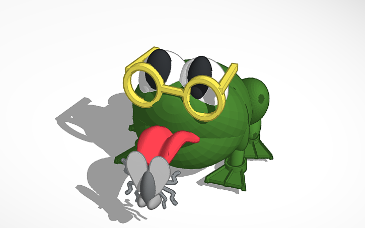 3D design Copy of frog | Tinkercad