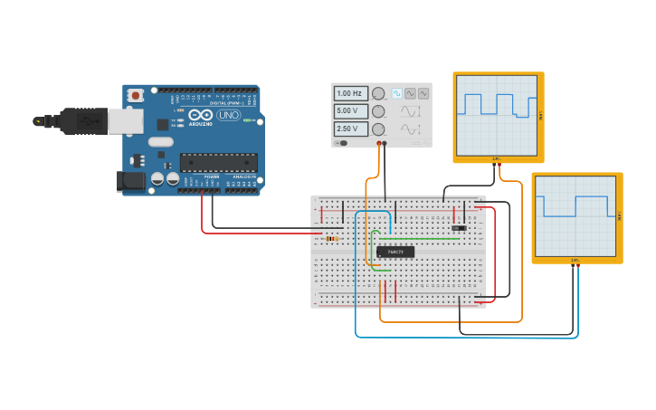 Circuit Design Experiment 6 Task 3 Tinkercad