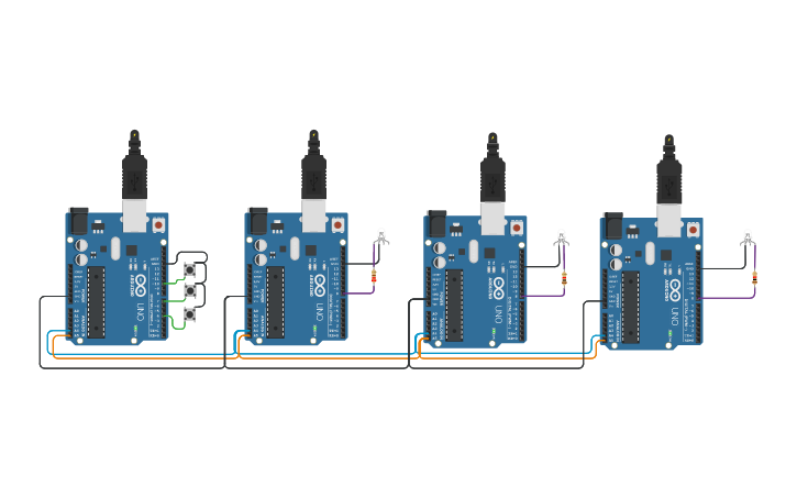 Circuit design D12_PROTOCOLO I2C | Tinkercad