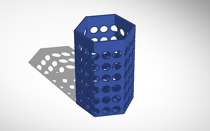 3D design Emma Cheatham- Pen Cup - Tinkercad
