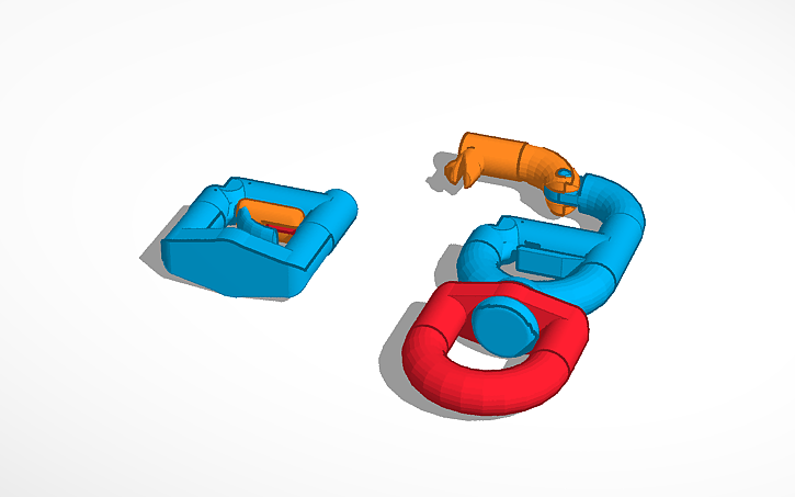 3D design Snap Shackle with Swivel | Tinkercad