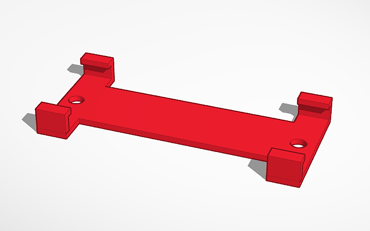 3D design ESU DCC Board Bracket - Tinkercad